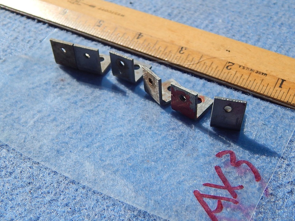Wurlitzer 1015 Cabinet Front Door Light Diffuser Brackets - 6 each | eBay