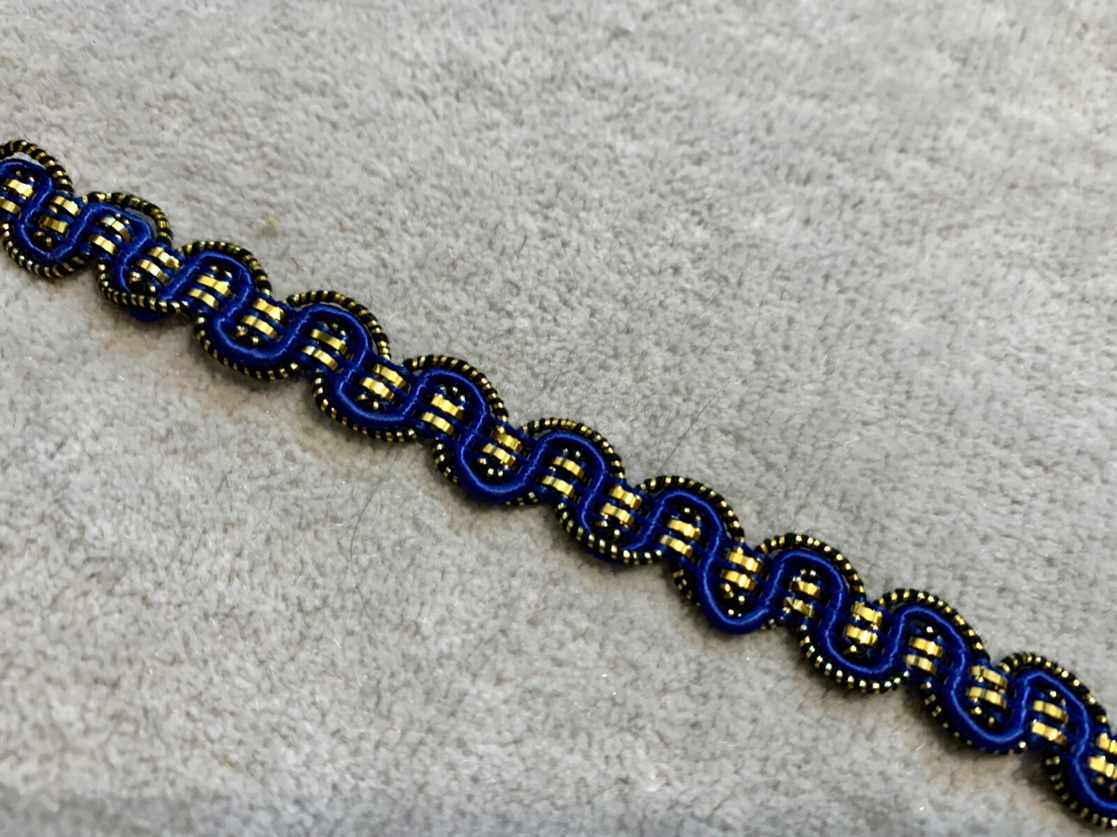 Navy Blue 3/8" Gimp Trim Upholstery Crafts Sewing Lampshades Sold By ...