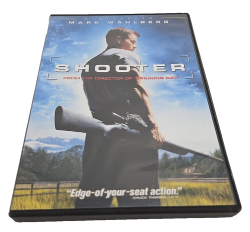 Shooter DVD Movie Video Mark Wahlberg Rated R Action Adventure | eBay