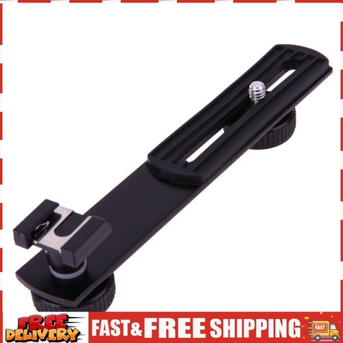 Camera Flash Bracket Hot Shoe Arm Bracket Tripod Stand Holder For DSLR ...