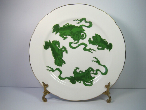 Wedgwood Bone China Williamsburg R 4501 Green Chinese Tigers Dinner ...