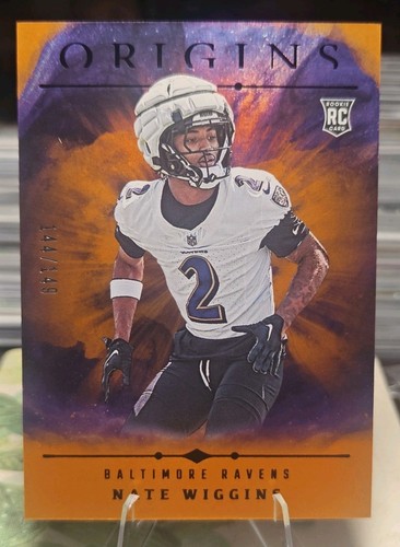 2024 Panini Origins - Rookies Nate Wiggins #143 Holo Orange /149 (RC ...