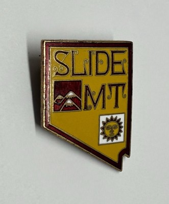 Slide Mountain Ski Resort Skiing Mt Nevada Lapel Pin (P117) | eBay