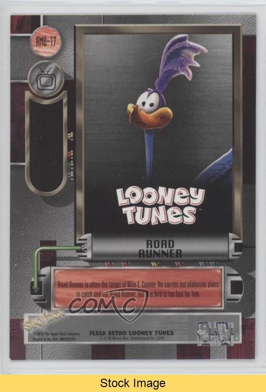 2024 Fleer Retro Looney Tunes Spectrum Wavelength Road Runner #RMU-17 ...