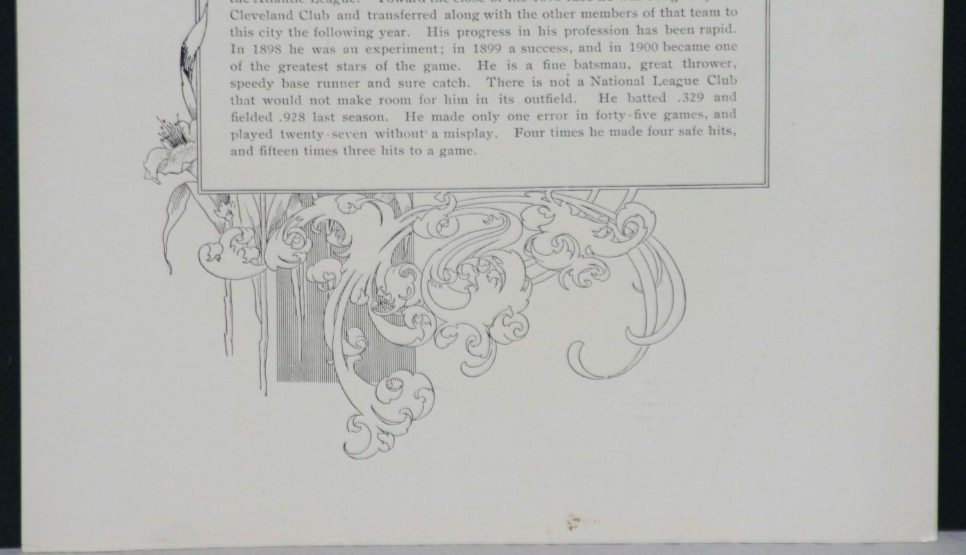 RARE! 1900 M101 - J. Emmet Heidrick, St. Louis, Sporting News Premium ...