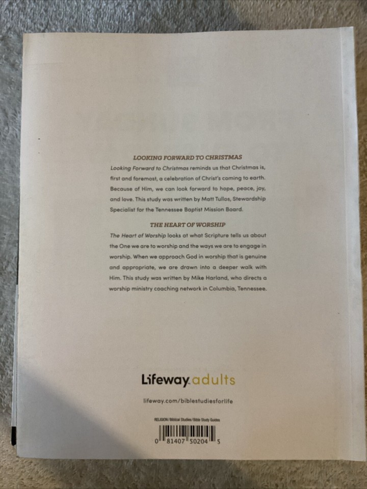 Bible Studies For Life Personal Study Guide Adults NIV Winter 2024 Set ...