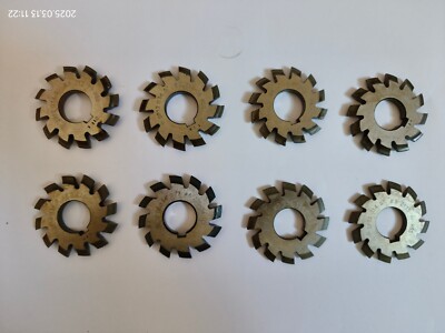 8pcs 1 Set Module Size Dp 14-1/2 Degree Can Select Involute Gear ...