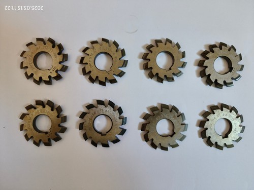 8pcs 1 Set Module Size Dp 14-1/2 Degree Can Select Involute Gear ...