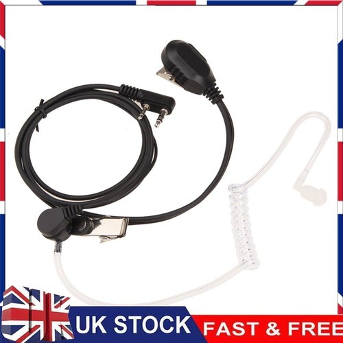 PTT Mic Walkie Talkie Headset Privacy Earpiece Headset for Baofeng ...