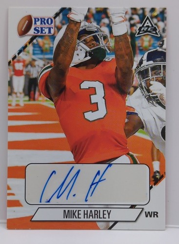 2021 Leaf Pro Set College - Autographs #PS-MH1 Mike Harley Jr. (AU, RC ...