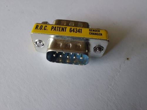 R.O.C. Patent 64341 Gender Changer Adapter | eBay