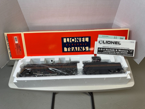 Lionel 6-18040 Norfolk & Western "J" Steam Locomotive & Tender NIB Free ...