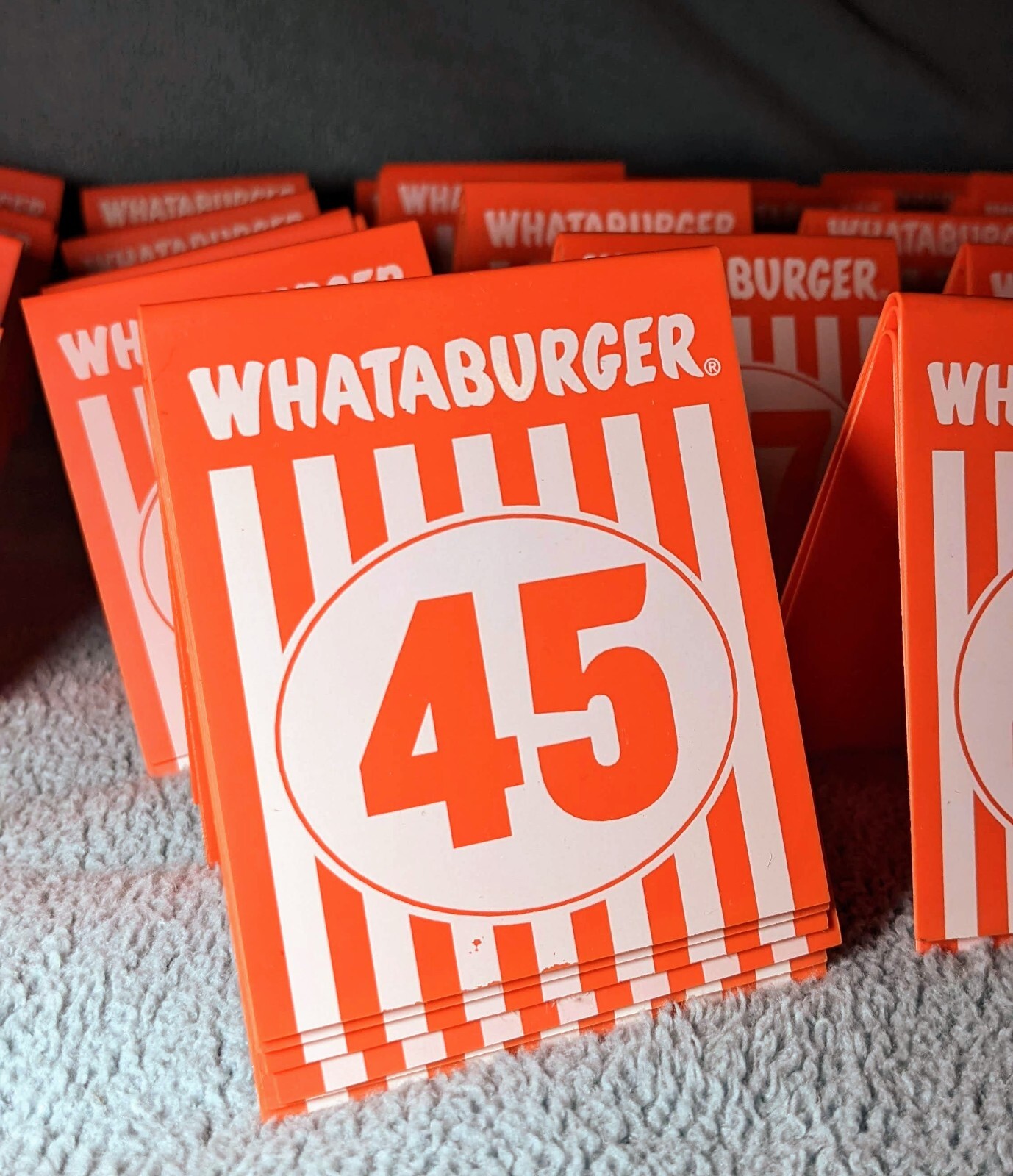 Whataburger Table Tents | eBay
