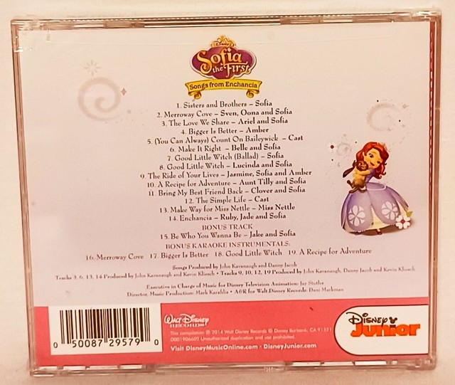 Sofia the First: Songs from Enchancia by Sofia the First (CD, Jan-2014 ...