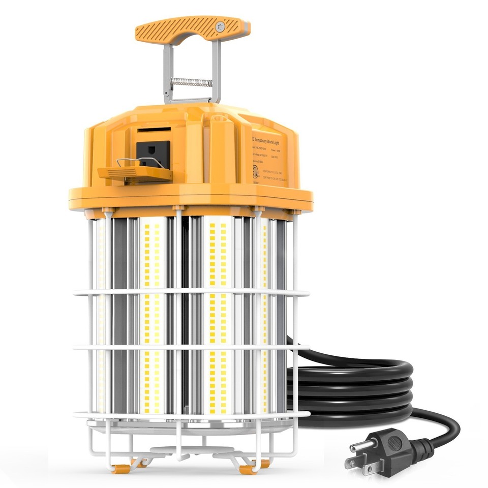 10X150W LED Temporary Construction Light 5000K Tunnel Job Site Lighting ...