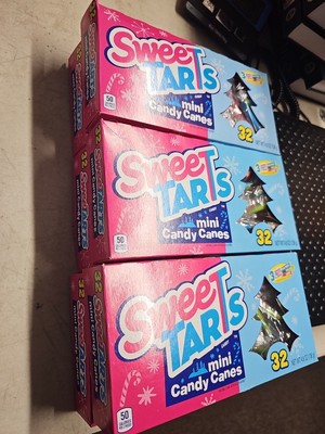 Sweet Tarts Mini Holiday Candy Canes, Individually Wrapped 196Count New ...