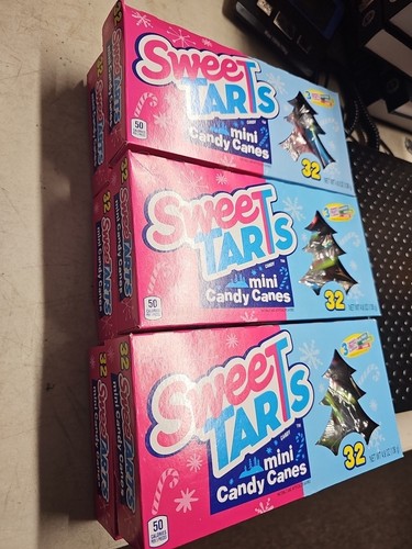 Sweet Tarts Mini Holiday Candy Canes, Individually Wrapped 196Count New ...