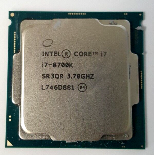 Intel 8th Gen Core i7-8700K 3.70GHz (Turbo 4.7GHz) 6-Core 12M LGA-1151 ...