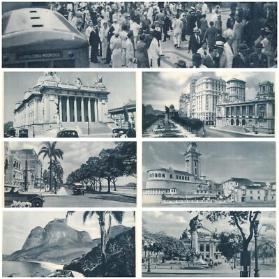 Lot of 7 vintage postcards Brazil Rio de Janeiro | eBay