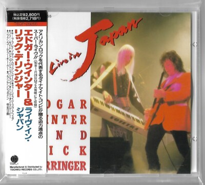 The Edgar Winter Group w/ Rick Derringer ‎– Live In Japan LE JAPAN CD ...