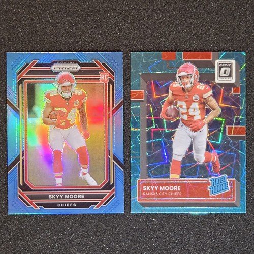 2lot Skyy Moore - Light Blue Prizm RC & Teal Velocity SP Optic Rated ...