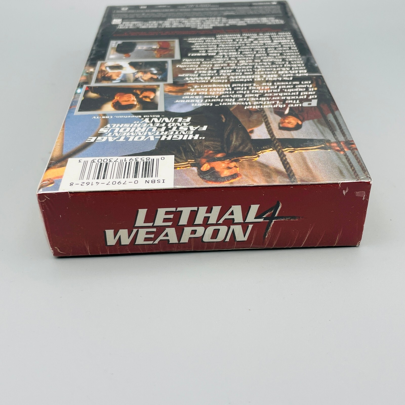 Lethal Weapon 4 - VHS Tape Movie - Mel Gibson - NEW SEALED with ...