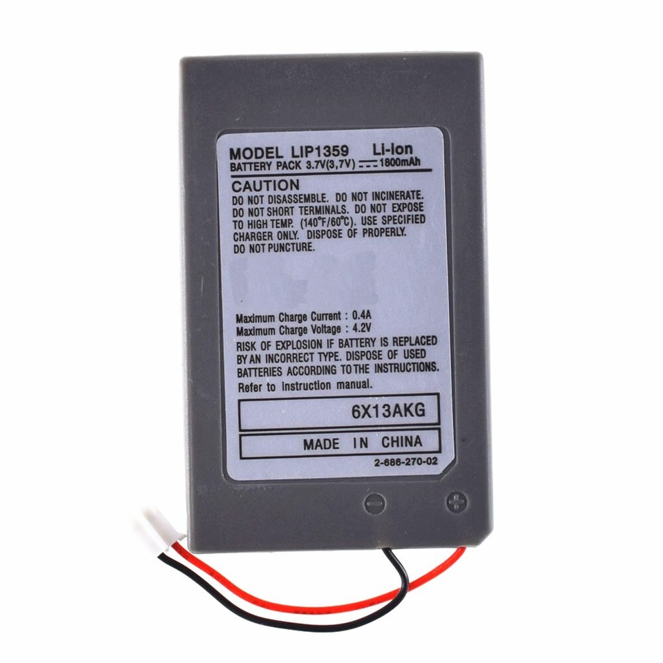 2XReplacement Battery For Sony Playstation 3 PS3 Wireless Controller ...