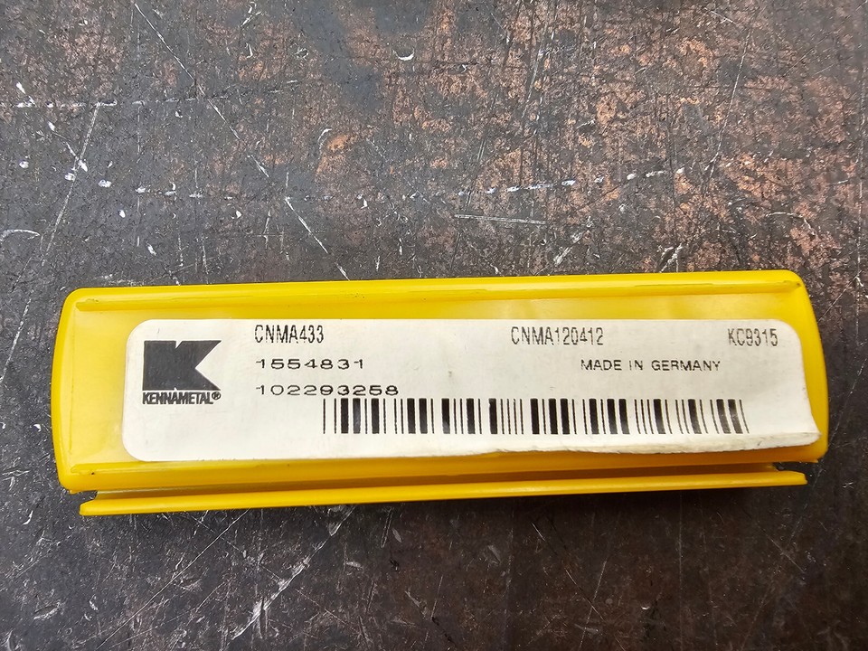 Qty 2 Kennametal CNMA 433 CNMA120412 1554831 KC9315 Grade Carbide Inserts | eBay