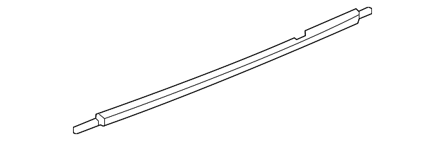 Genuine OEM Toyota 75730-0r050 Right Rear Door Belt Molding 2019-2020 ...