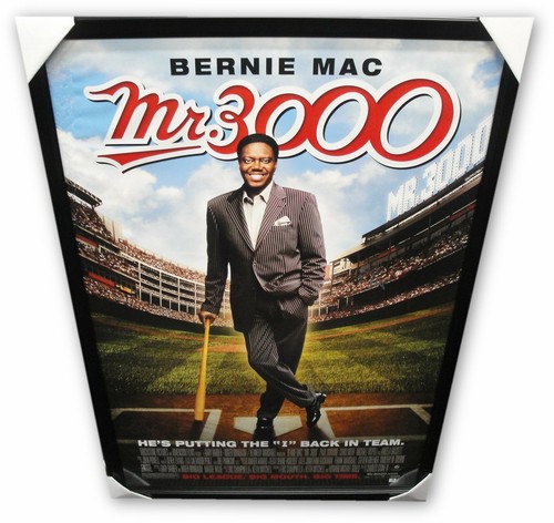 Bernie Mac Hand Signed Autographd Movie Poster Custom Framed Mr. 3000 ...