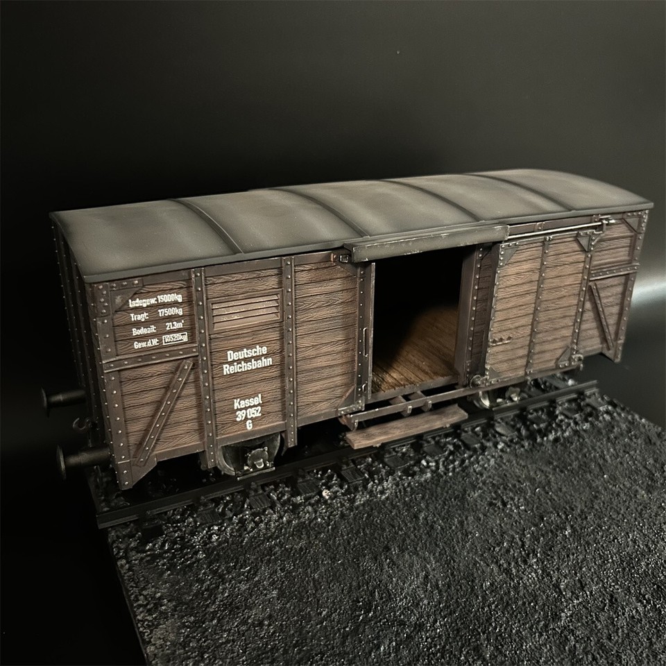 WAR PARK MINIATURES 1:30 AX030 GERMAN RAILWAY COVERED G10 BOXCAR | eBay