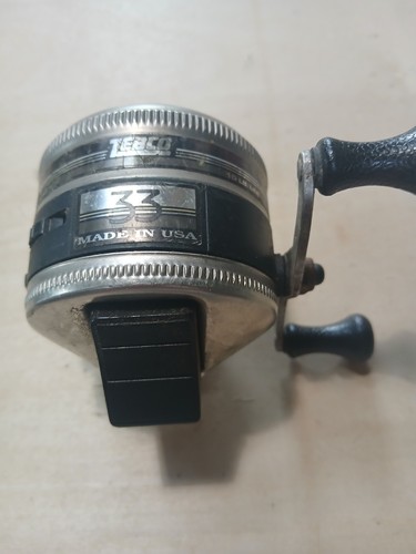 Vintage Zebco 33 spinning reel. made in the USA. 10 lb. line. | eBay