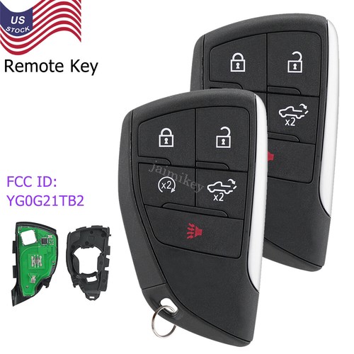 2 For 2022 2023 Chevrolet Silverado GMC Sierra Smart Keyless Remote Car ...