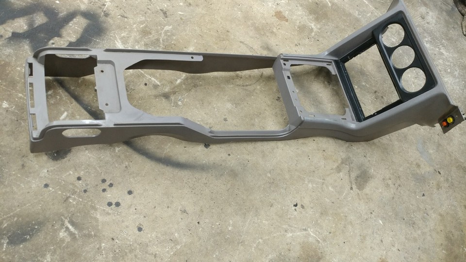 87-93 Ford Mustang SMOKE Gray Center Console Frame Factory Shifter ...