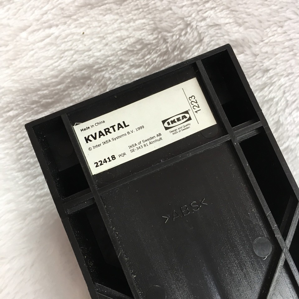 Ikea Kvartal 22418 Black Cutting Meter Box For Kvartal Curtain Rails | eBay