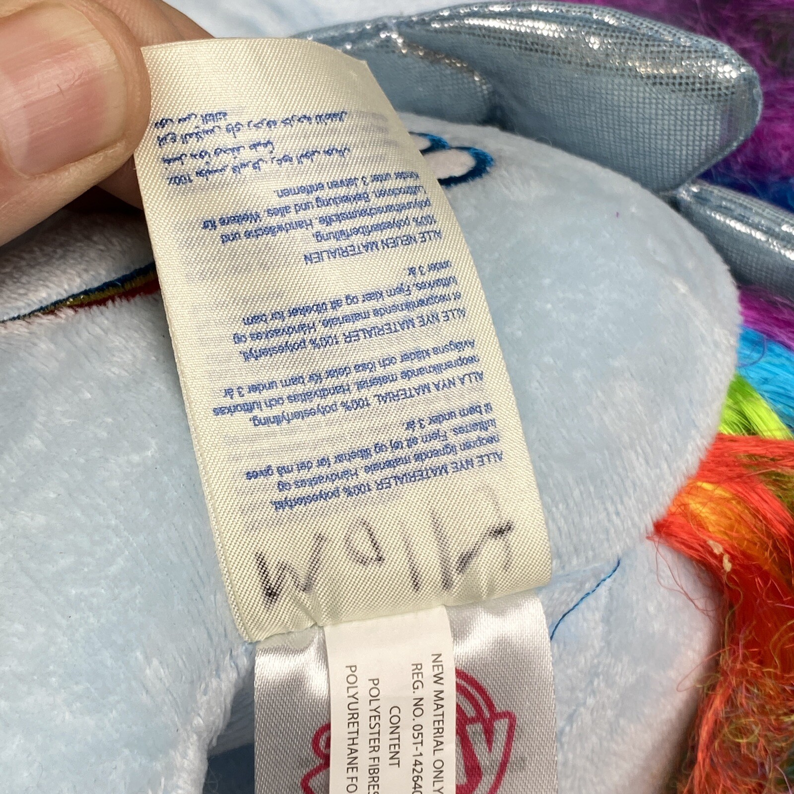 Build A Bear BAB Rainbow Dash My Little Pony 15" Tall | eBay