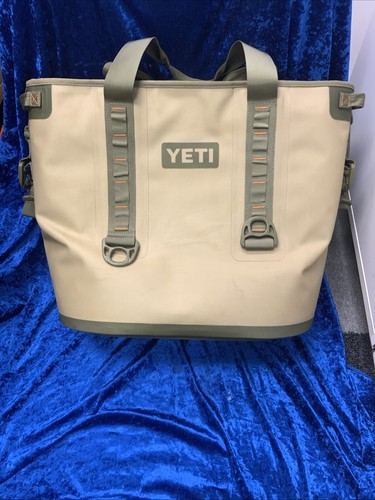 YETI Hopper 40 Soft Cooler Bag Tan Green Fast Shipping. Hard To Find | eBay