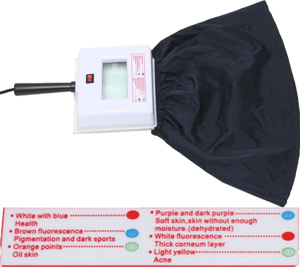 Wood's Lamp Skin Analyzer Salon Spa Esthetician Facial Skin Care ...