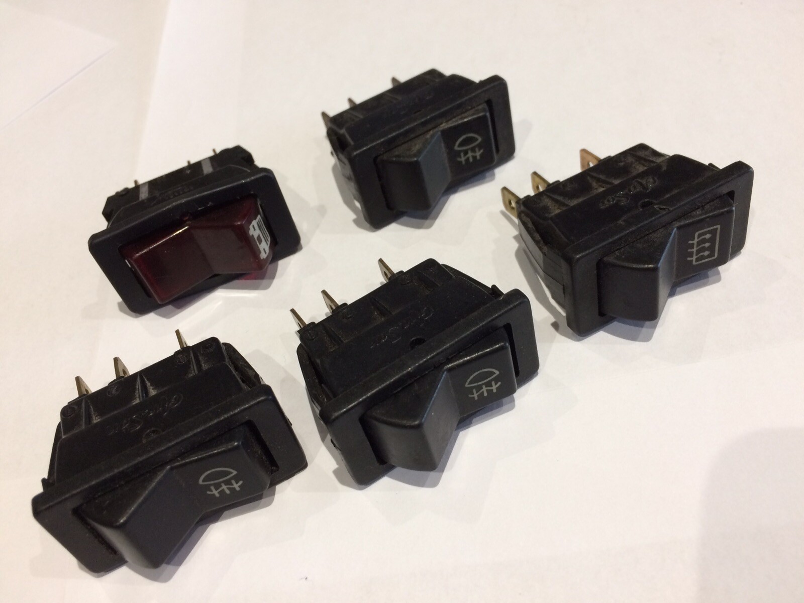 Alfa Romeo Alfasud Sud AnSor Switches Alfaromeo + Choke Warning Light ...