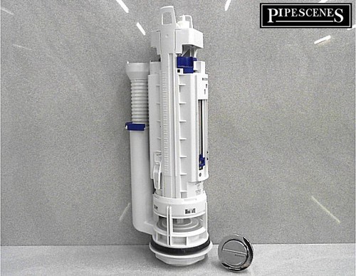 Geberit 282.350.21.2 NEW STYLE Flush Valve Dual Flush Syphon & Push ...