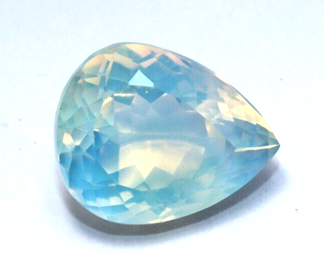 Natural Australian Multi-Color Opal 69 Ct Pear Cut CERTIFIED Loose ...