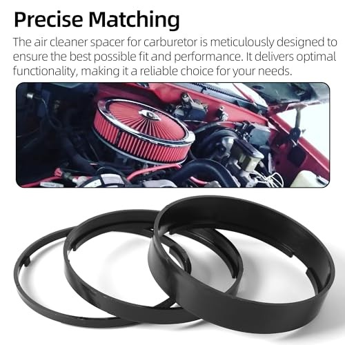 (3-pack) Air Cleaner Spacer for Carburetor,Air Cleaner Risers Kit, Air ...