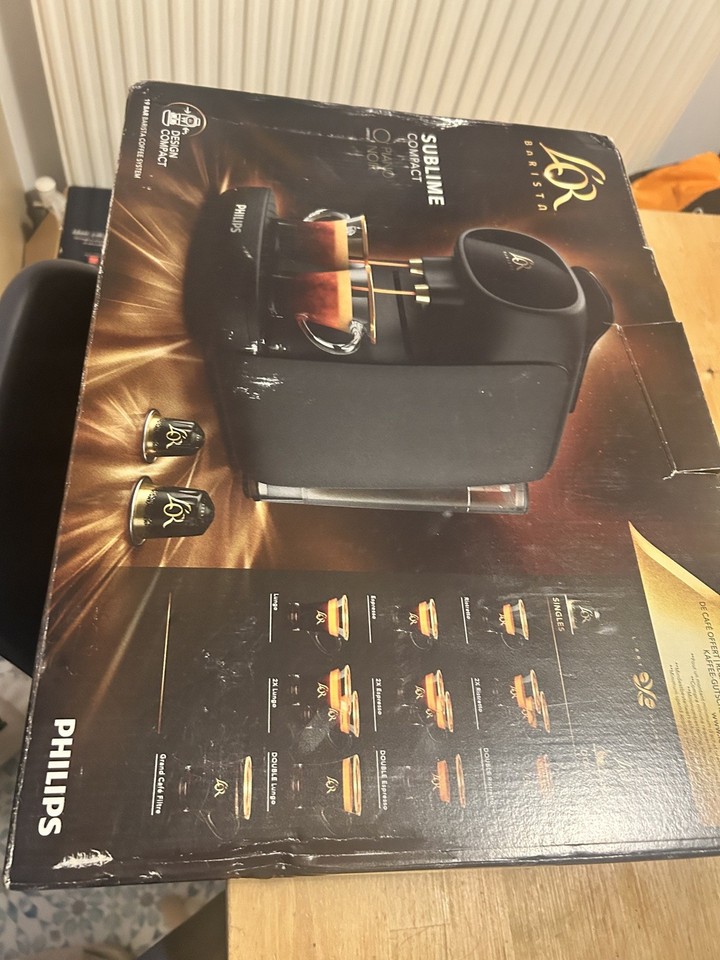 L’Or Barista Philips Coffee Pod Machine (Nespresso Compatible Pods). | eBay