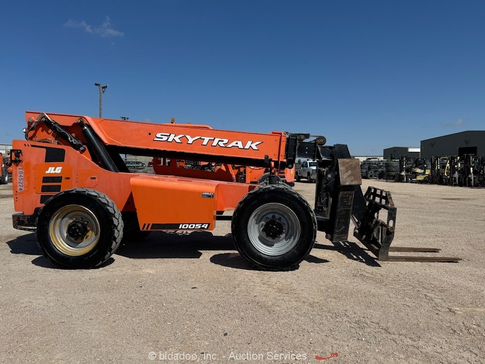 2019 Skytrak 10054 54' 10,000 lbs Telescopic Reach Forklift Telehandler ...