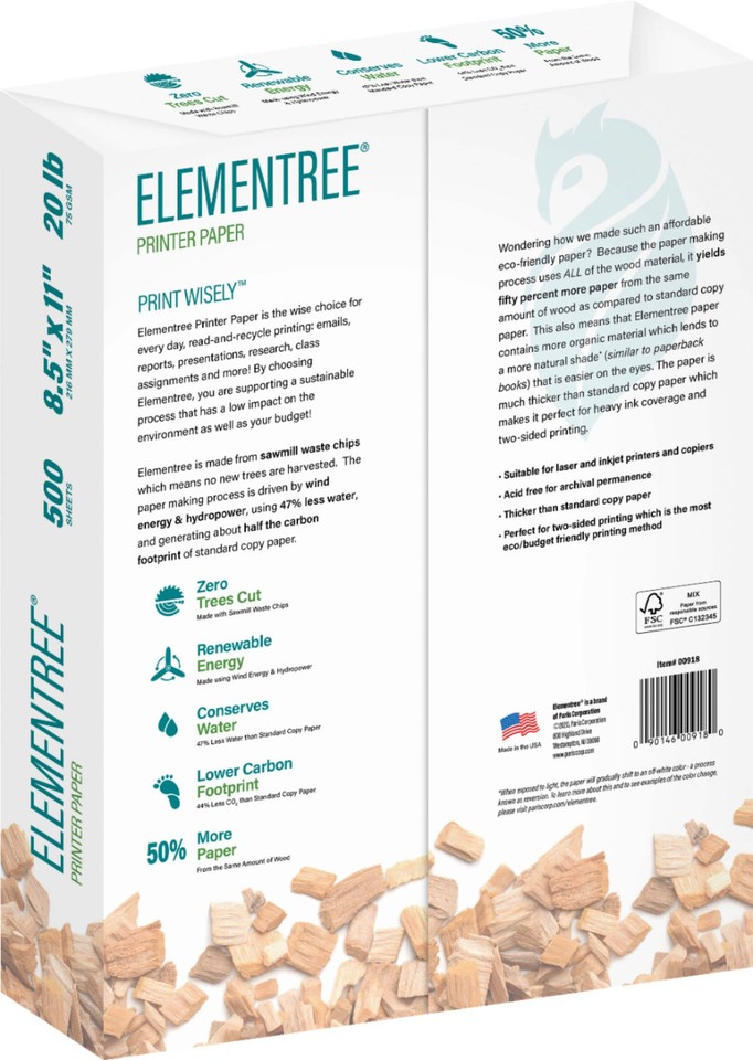 Elementree - Sustainable Printer Paper For Everyday Printing and ...