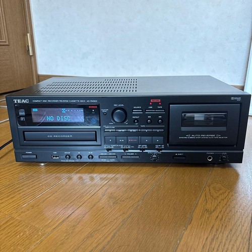 TEAC AD-RW900 CD Recorder Cassette Deck Analog Input Used | eBay