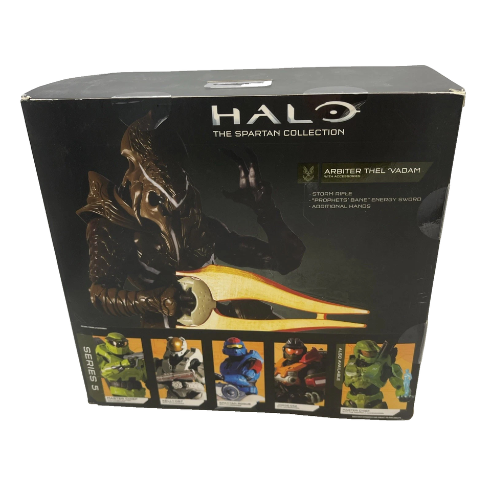 New Halo Spartan Collection Arbiter Thel 'Vadam Action Figure Series 5 ...