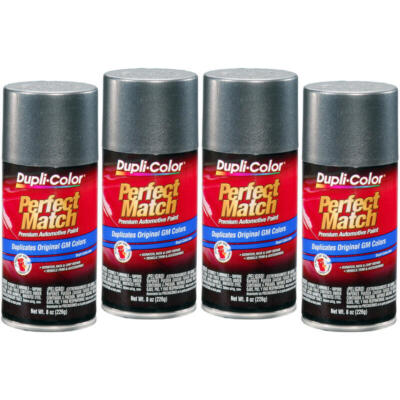 Duplicolor BGM0347 (4-Pack) Aerosol Paint for GM 15 WA8573, Metallic ...
