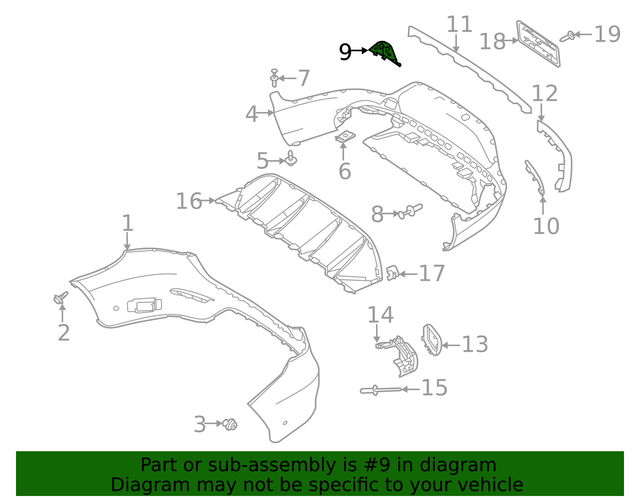 Mercedes-Benz 2538858203 Rear Tow Eye Cap for sale online | eBay