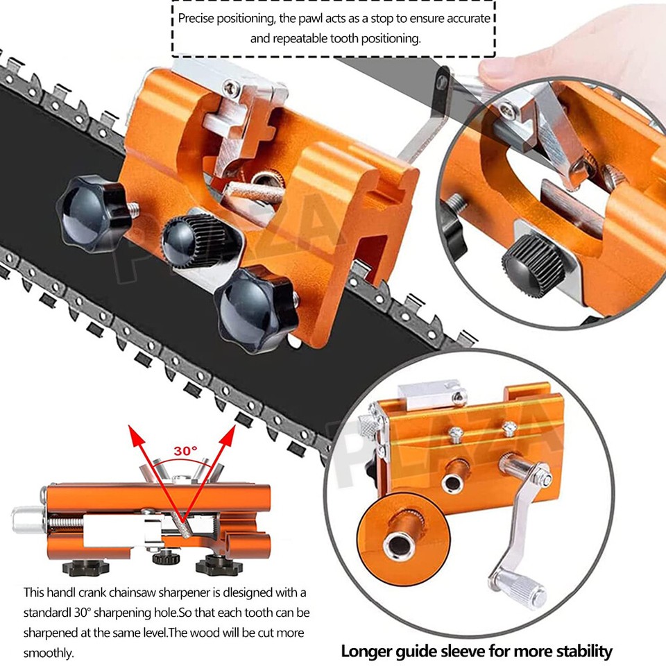 Easy Portable Chainsaw Sharpener Jigs Sharpening Tool Chain Saws ...